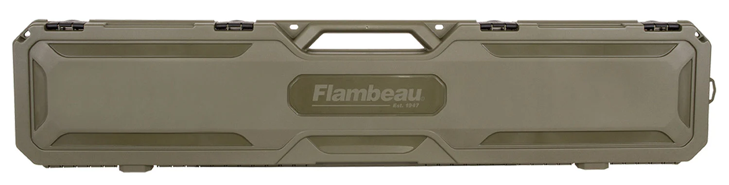 Flambeau 6464FC Safe Shot Field Olive Rifle/Shotgun Gun Case Polymer ...
