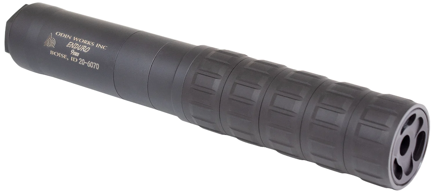 Odin Works SUPTIDUROBLK Enduro Suppressor Multi Black Titanium - From ...