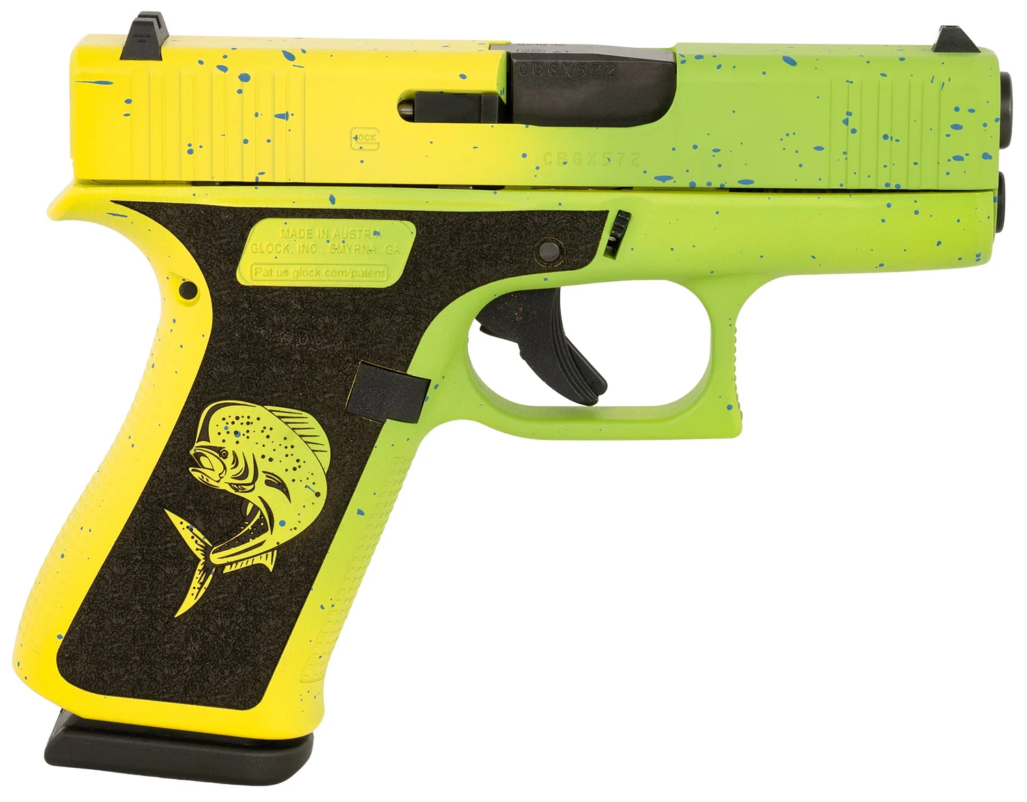 Glock PX4350204MAHIWG G43X Sub-Compact Frame 9mm Luger 10+1 3.41" Black ...