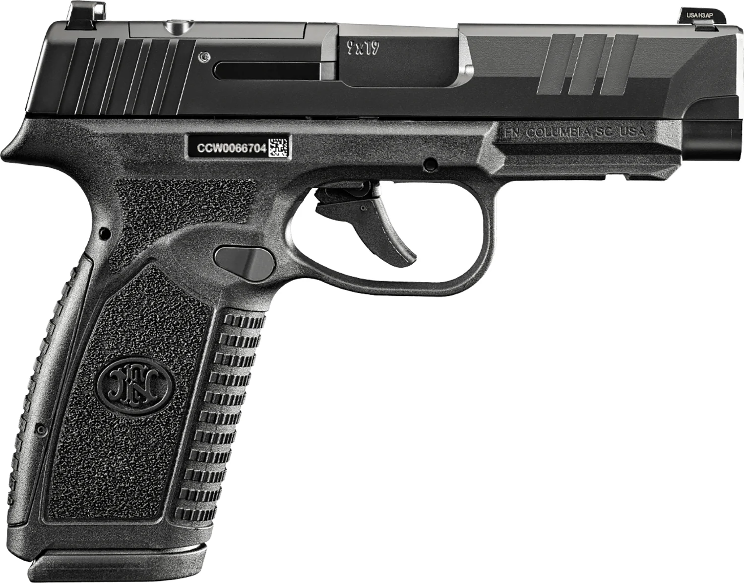 FN 66101763 Reflex XL MRD Micro-Compact Frame 9mm 10+1 3.80" Black ...