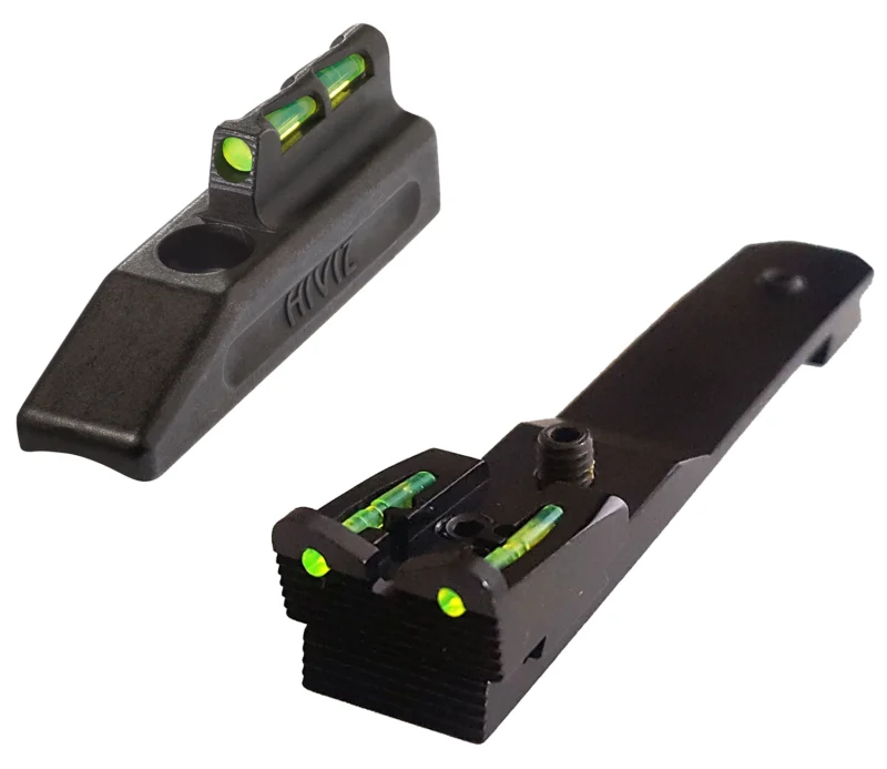 HiViz HHVS001 Henry .22 LR Interchangeable Front Sight Set Black Green ...