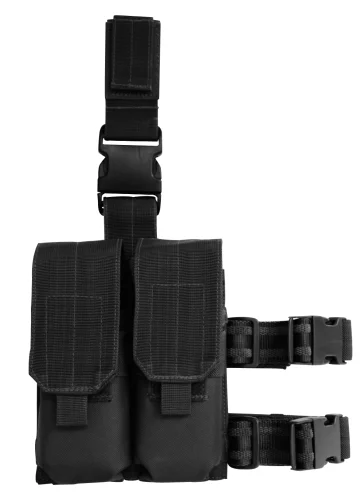Drop Leg Platform with Attached M4/M16 Double Mag Pouch - Extreme Products